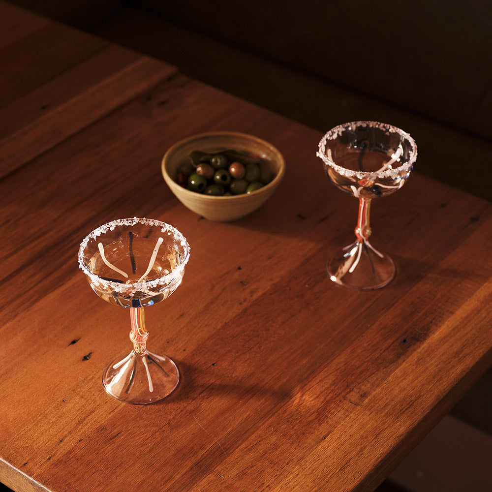 Sabrina Cocktail Glass Pair – KAS Australia