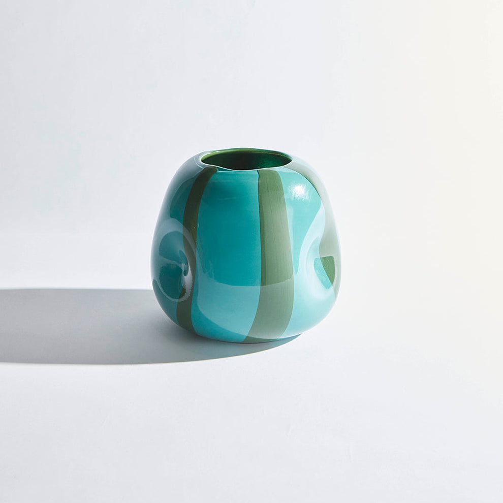 Candy Small Teal Vase – KAS Australia
